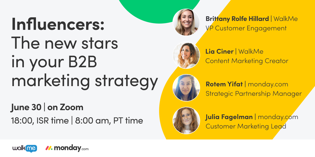 Influencers—the stars in your B2B marketing strategy | monday.com