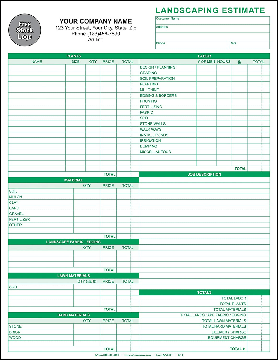 Customizable landscaping estimate template | monday.com Blog