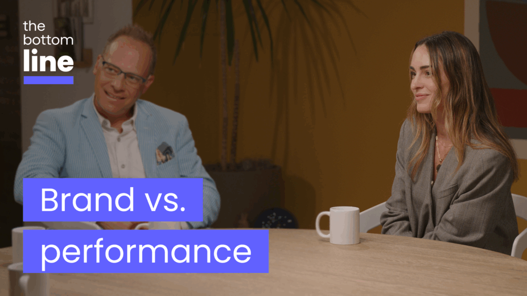 Brand vs. performance - monday Presents